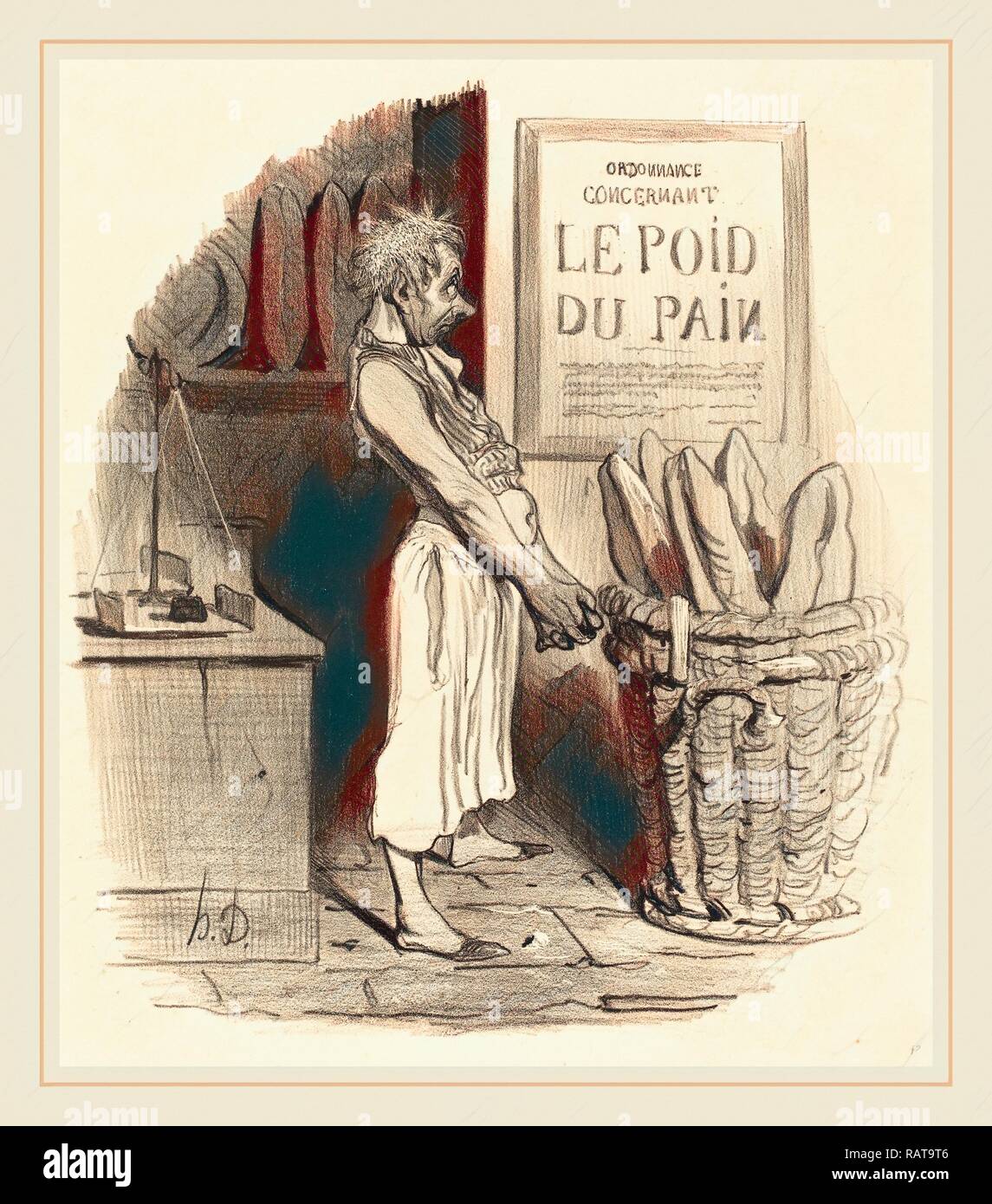 Honoré Daumier (French, 1808-1879), Pour lors nous sommes dans le ...