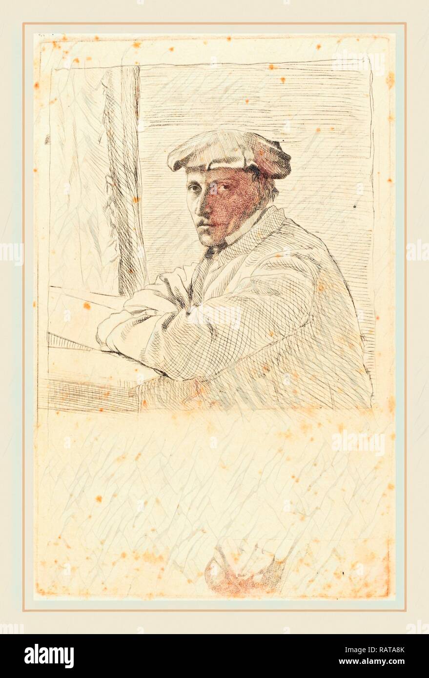 Edgar Degas (French, 1834-1917), The Engraver Joseph Tourny (Le graveur ...