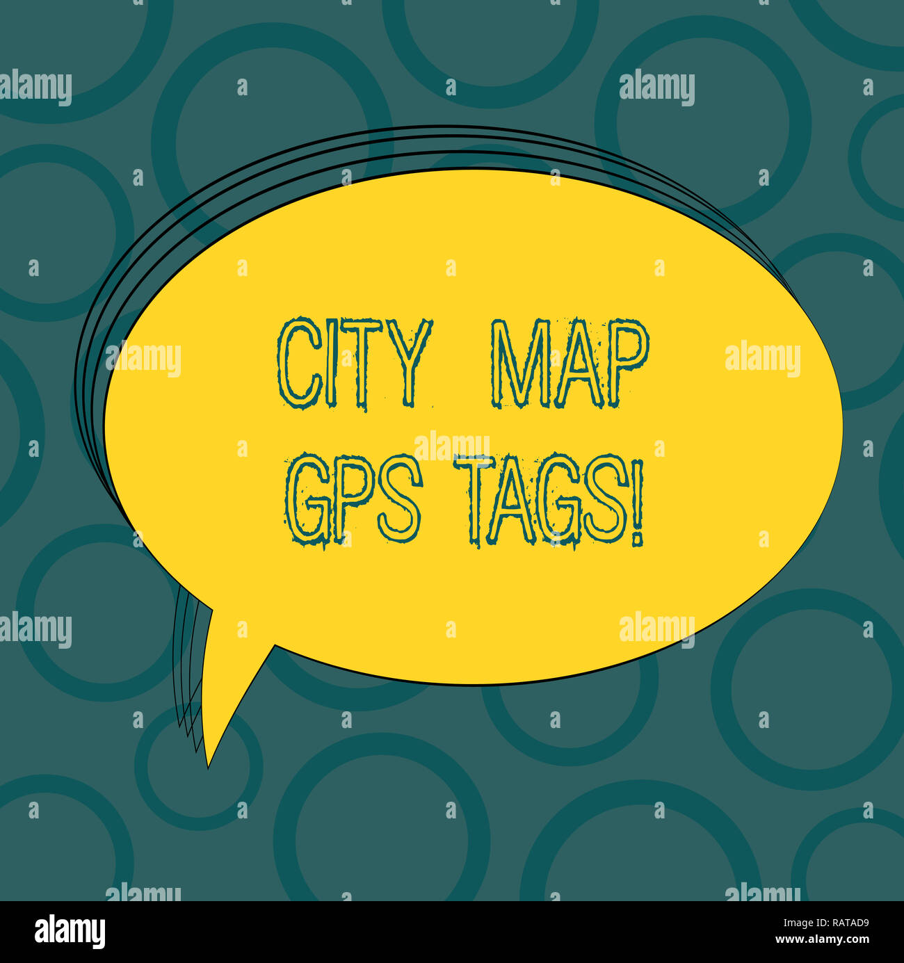 Writing note showing City Map Gps Tags. Business photo showcasing ...