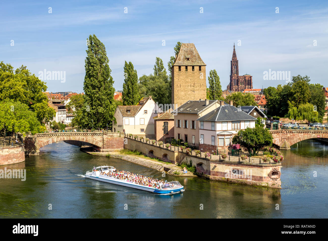 Ponts Couverts, Bridge, Strassburg, France Stock Photo - Alamy