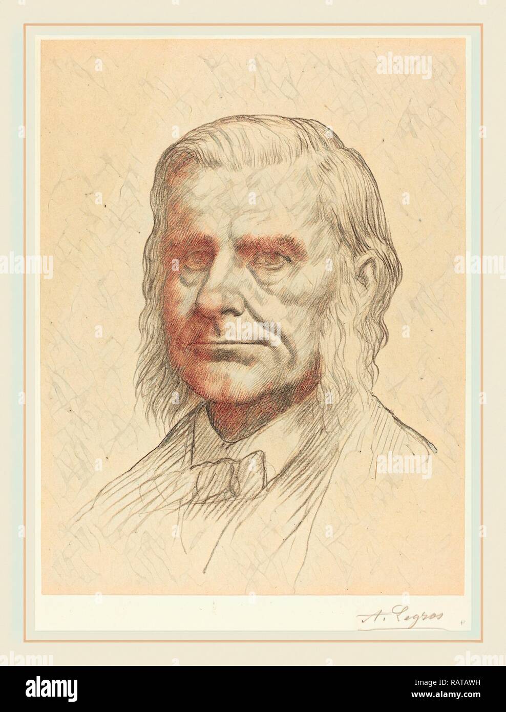 Alphonse Legros, Professor Huxley, 2nd plate, French, 1837-1911 ...