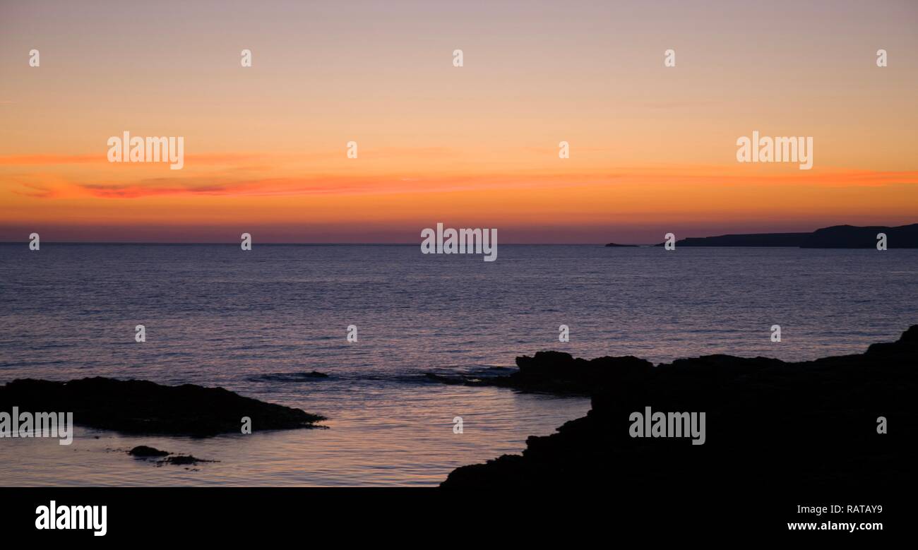 Menai sunset hi-res stock photography and images - Alamy