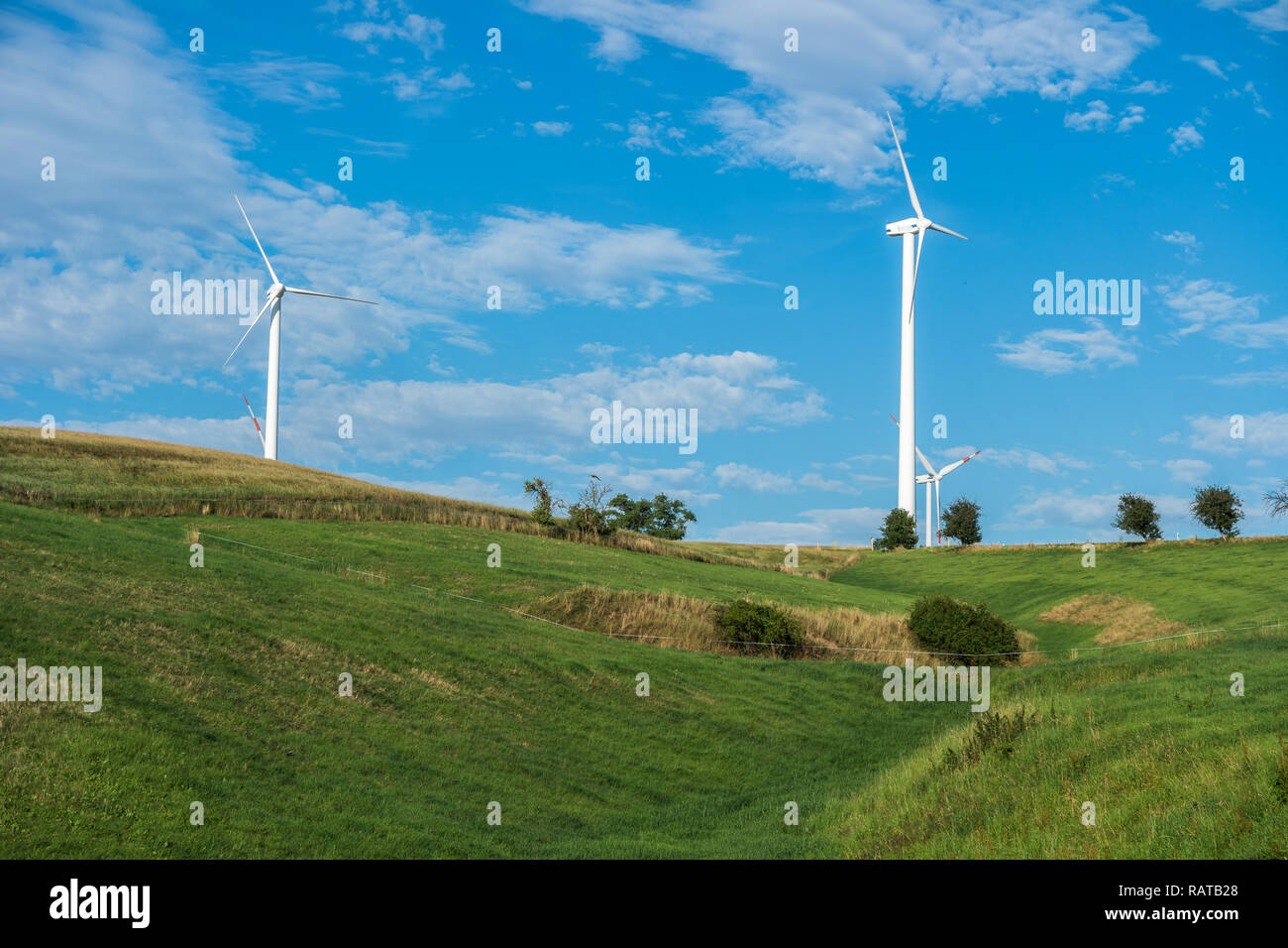 Wind farm in Germany Stock Photo - Alamy