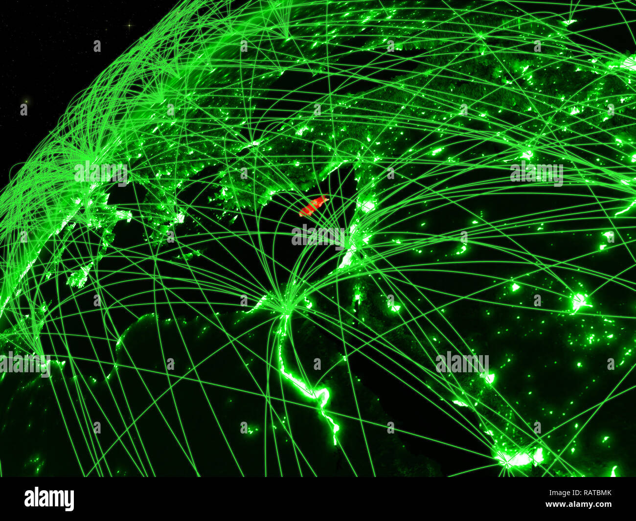 Cyprus on model of green planet Earth with international networks ...