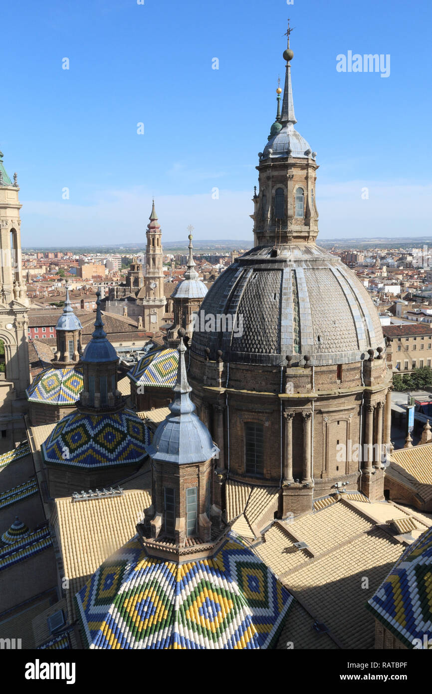 Hcatedral de nuestra senora del pilar hi-res stock photography and ...