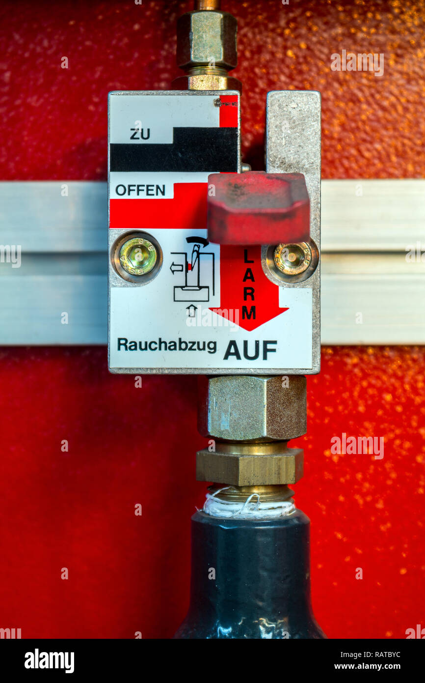 Emergency stop button gas hi-res stock photography and images - Alamy