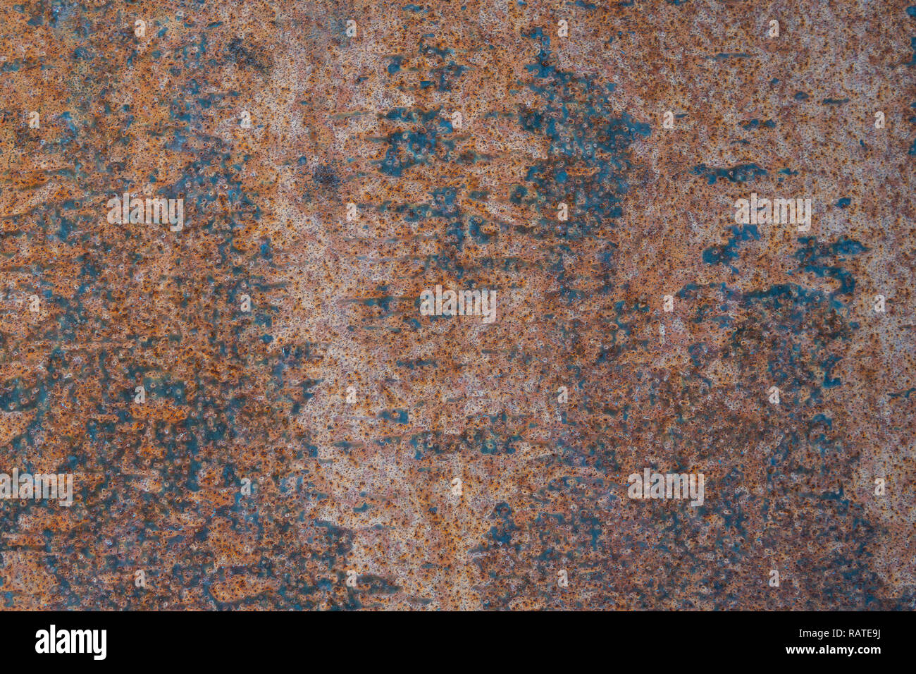 detail of texture of aged metal surface with rust Stock Photo - Alamy
