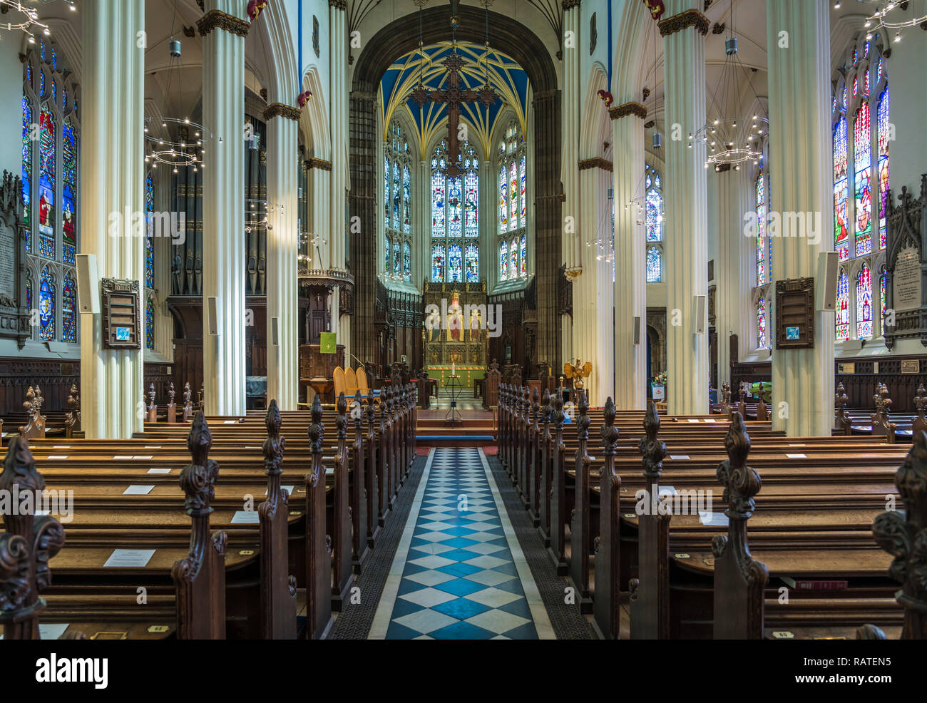 Church pews scotland hi-res stock photography and images - Alamy