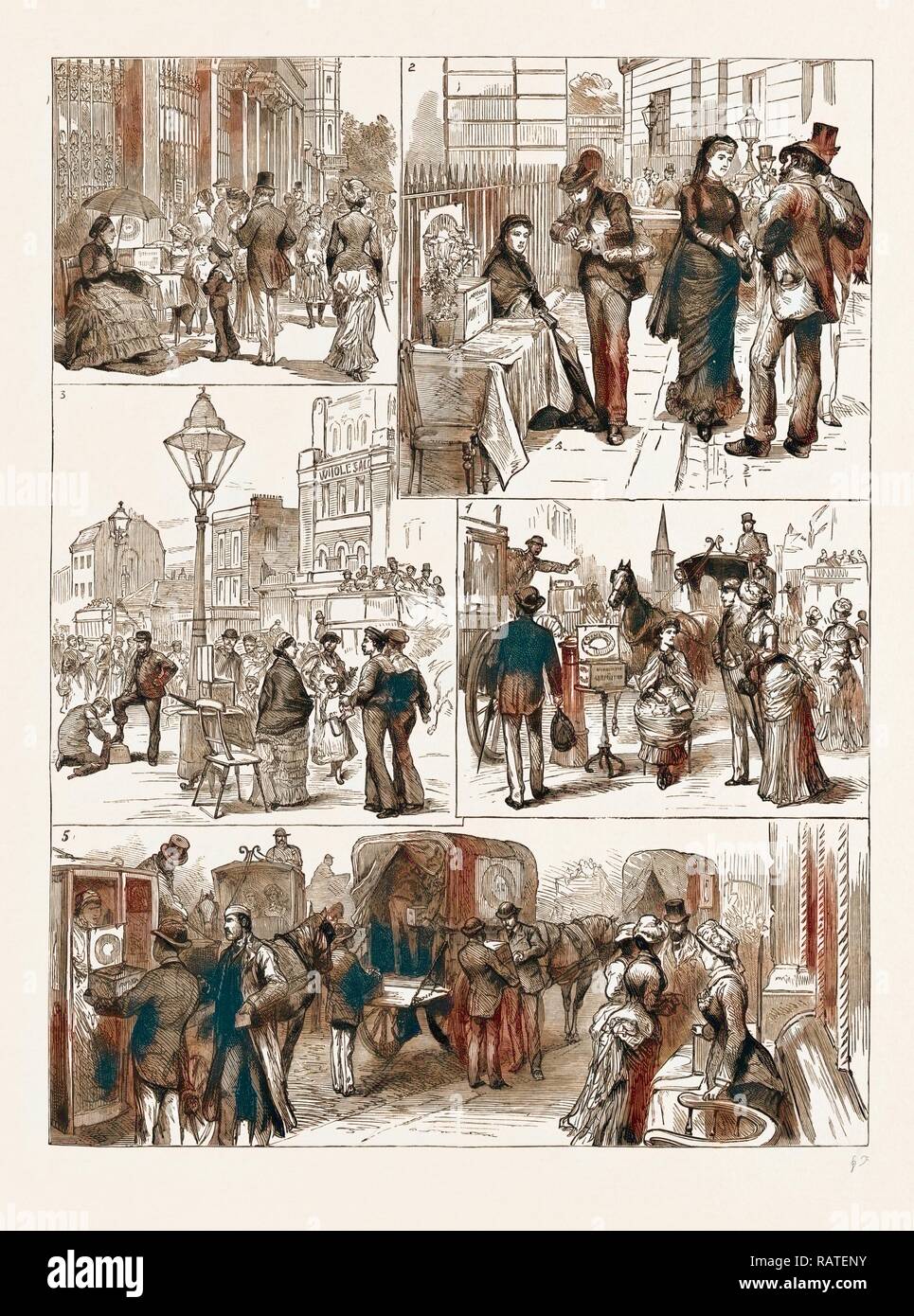 HOSPITAL SATURDAY, SOME STREET NOTES, 1883: 1. Lady Constance Howard ...