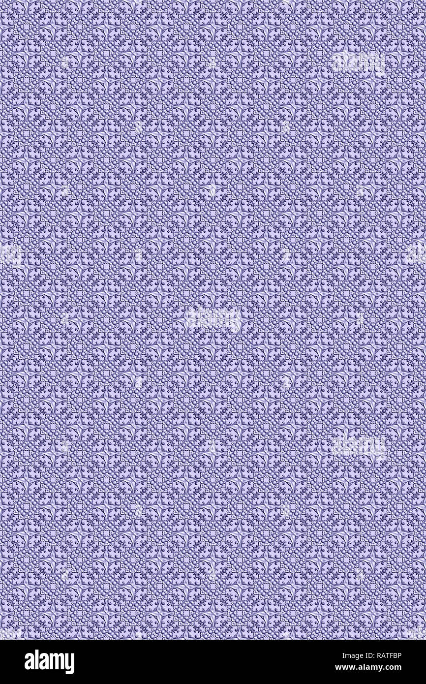 3D effect seamless background, wallpaper decoration pattern Stock Photo ...