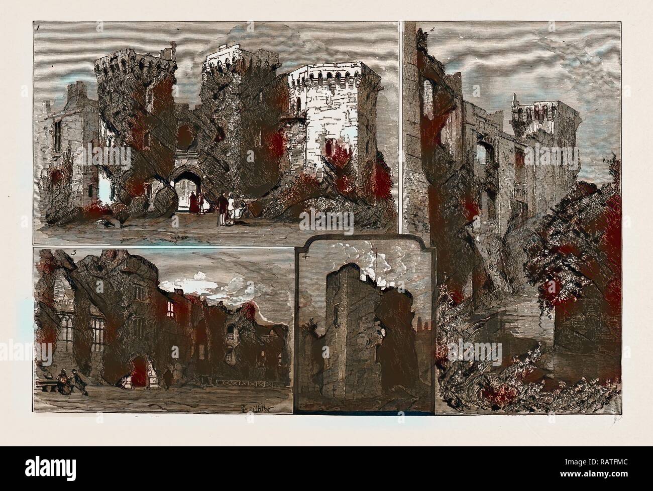 Monmouth castle ruins hi-res stock photography and images - Alamy