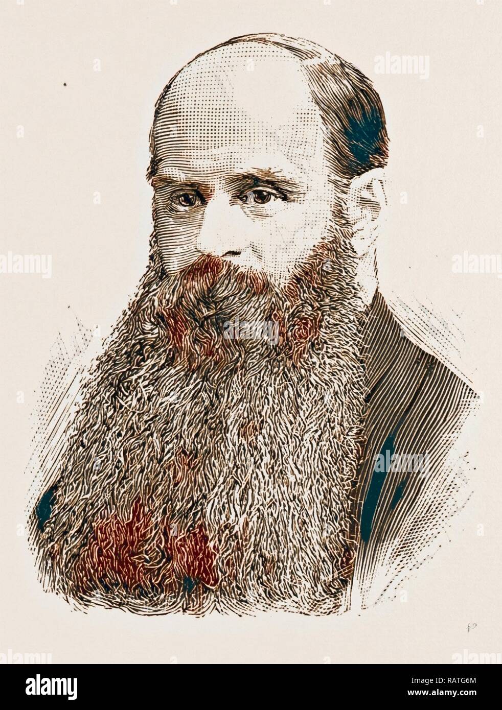 SIR JOHN KENNAWAY, BT., M.P. Reimagined by Gibon. Classic art with a ...