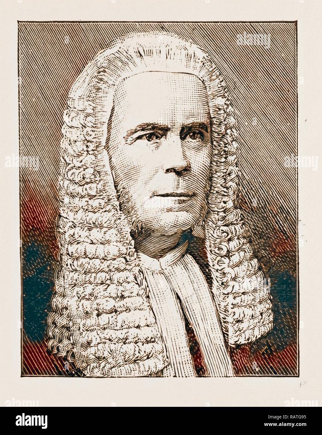 THE LATE LORD JUSTICE KAY Photo by the London Stereoscopic Company ...