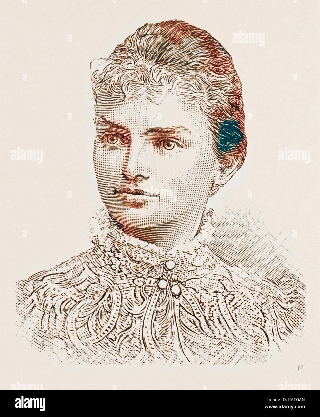 PRINCESS MARIA THERESA OF BAVARIA Photo by Elviraz, Munich. Reimagined ...