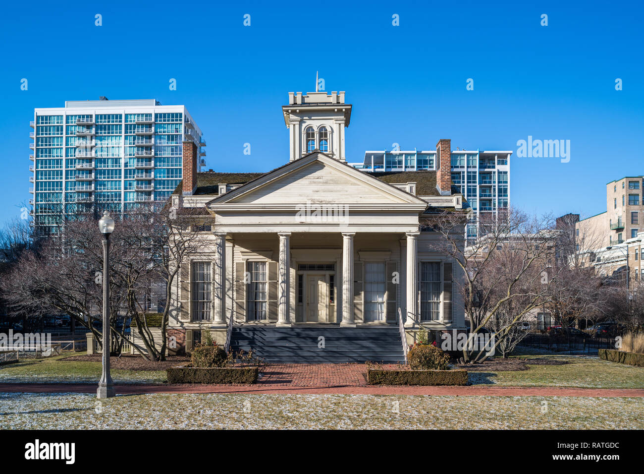 Chicago prairie houses hi-res stock photography and images - Alamy