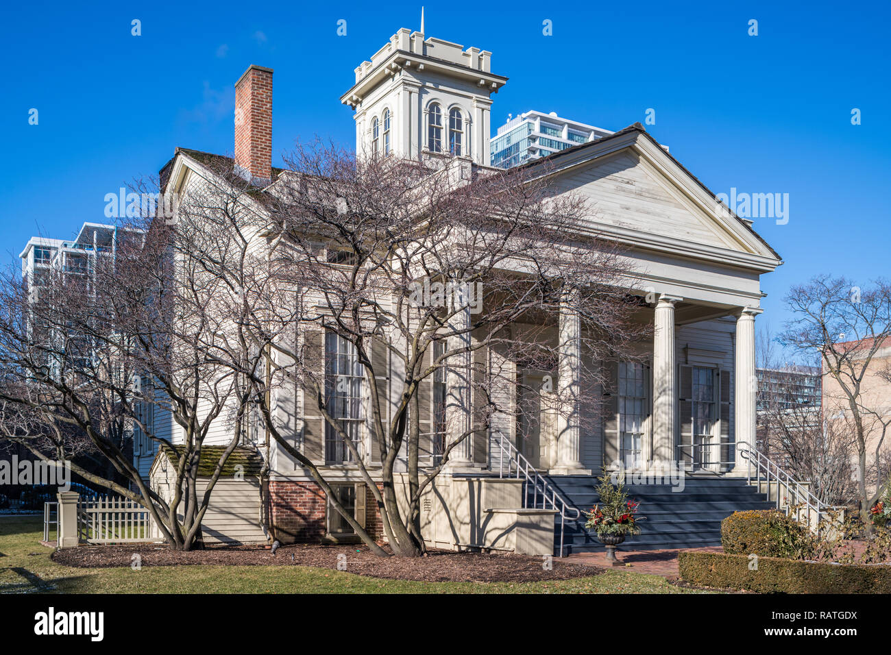 Chicago prairie houses hi-res stock photography and images - Alamy