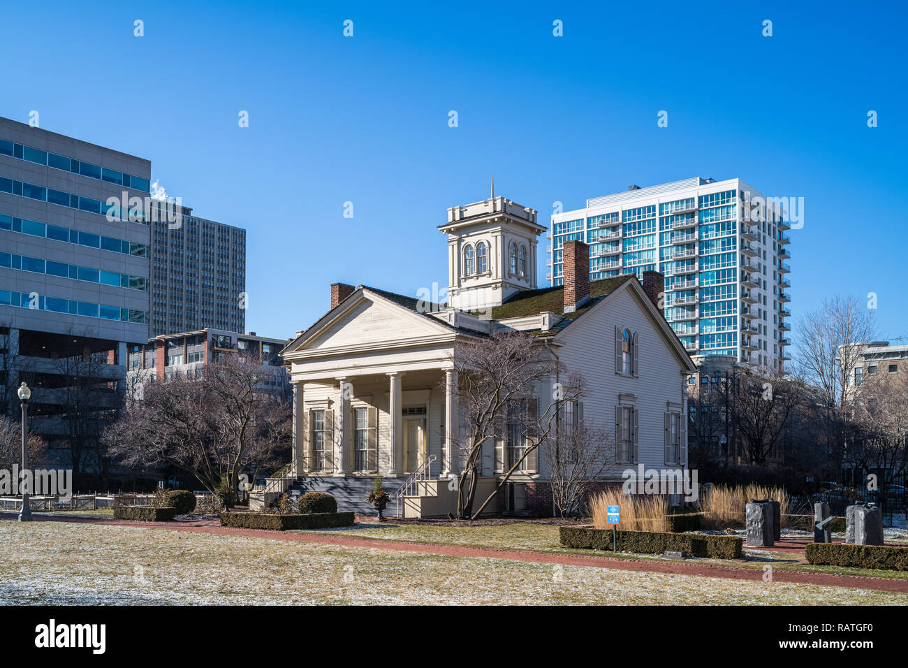 Chicago prairie houses hi-res stock photography and images - Alamy