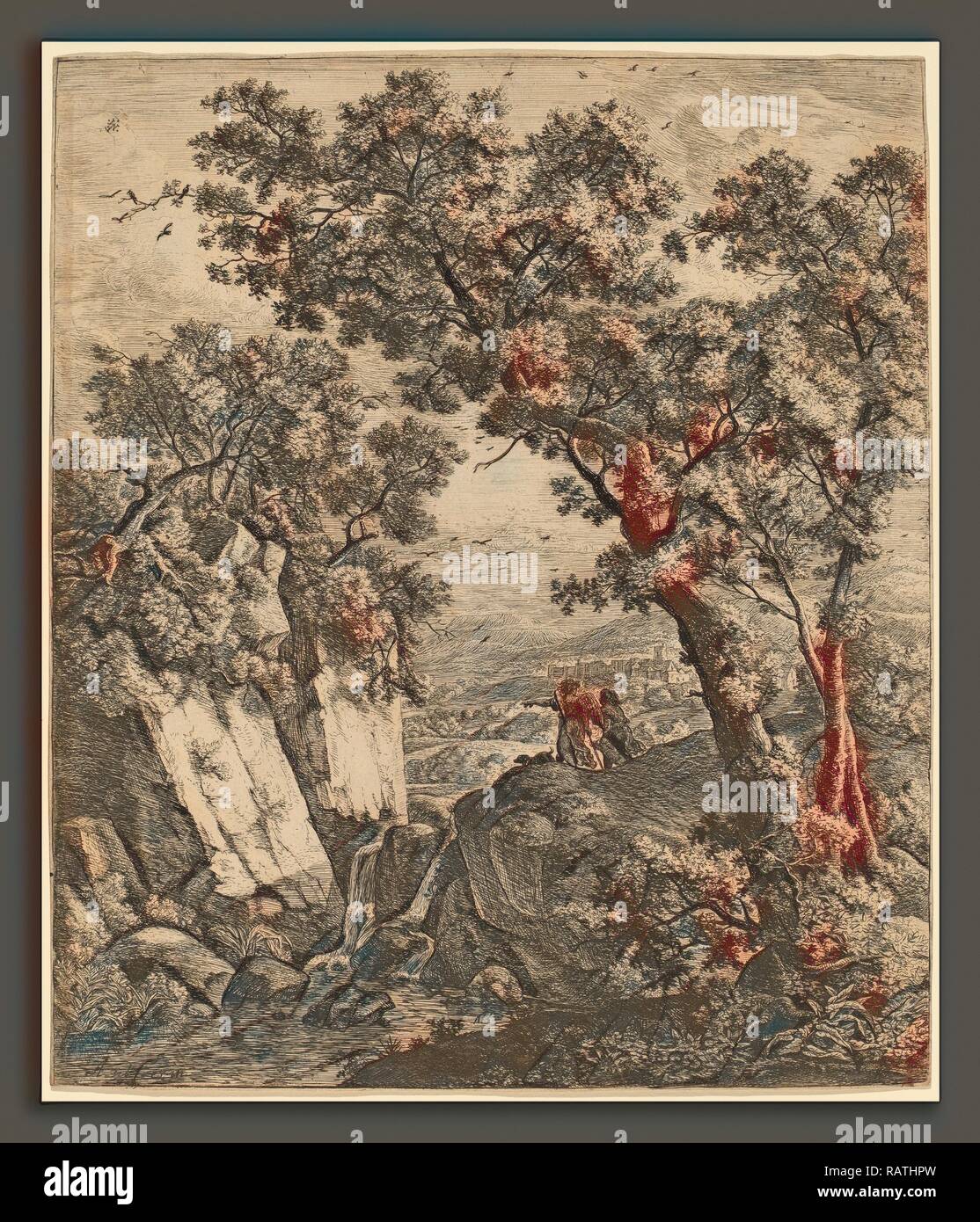 Anthonie Waterloo (Dutch, 1609-1610 - 1690), Landscape with Tobias and ...