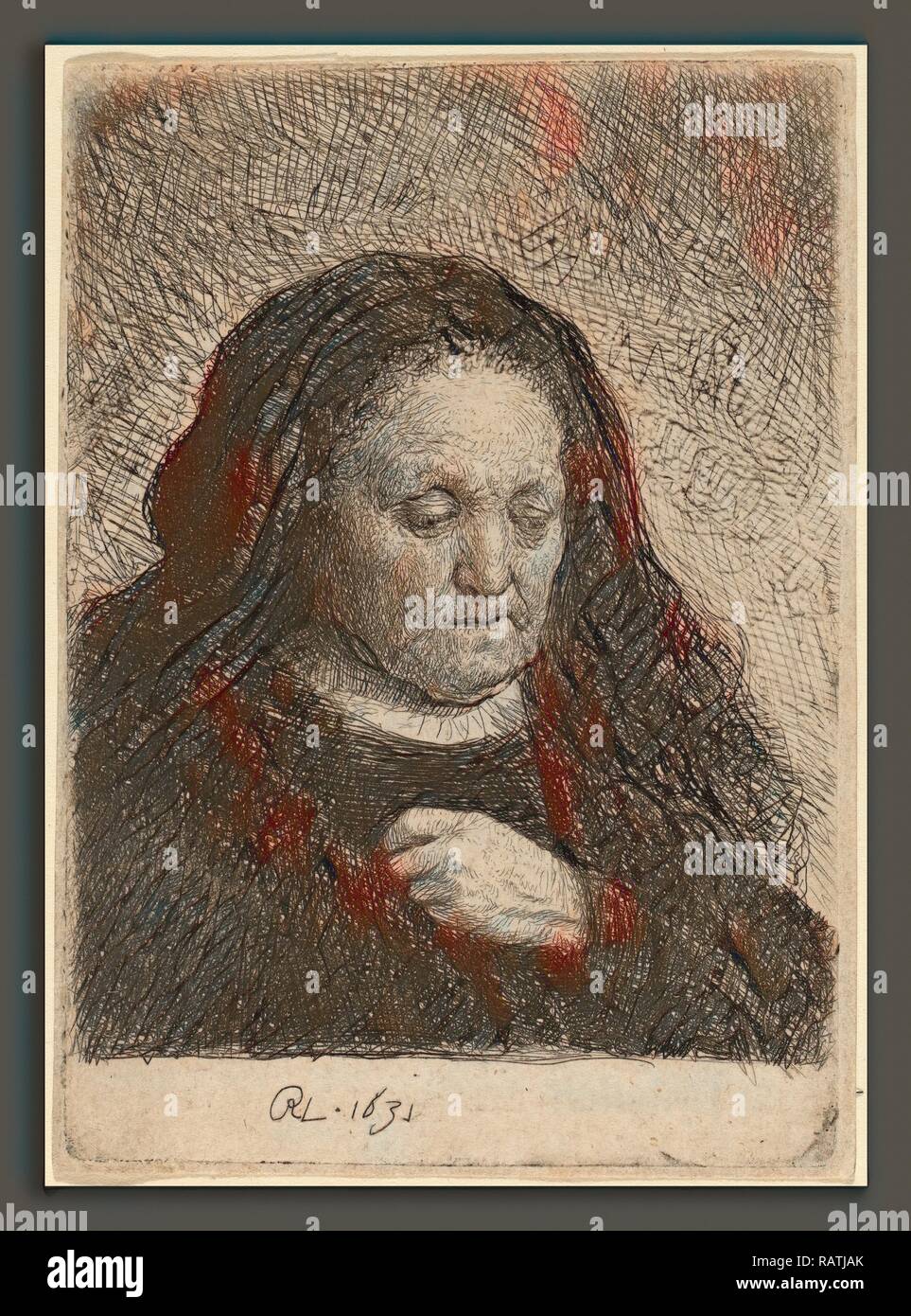 Rembrandt van Rijn (Dutch, 1606 - 1669), The Artist's Mother with Her ...