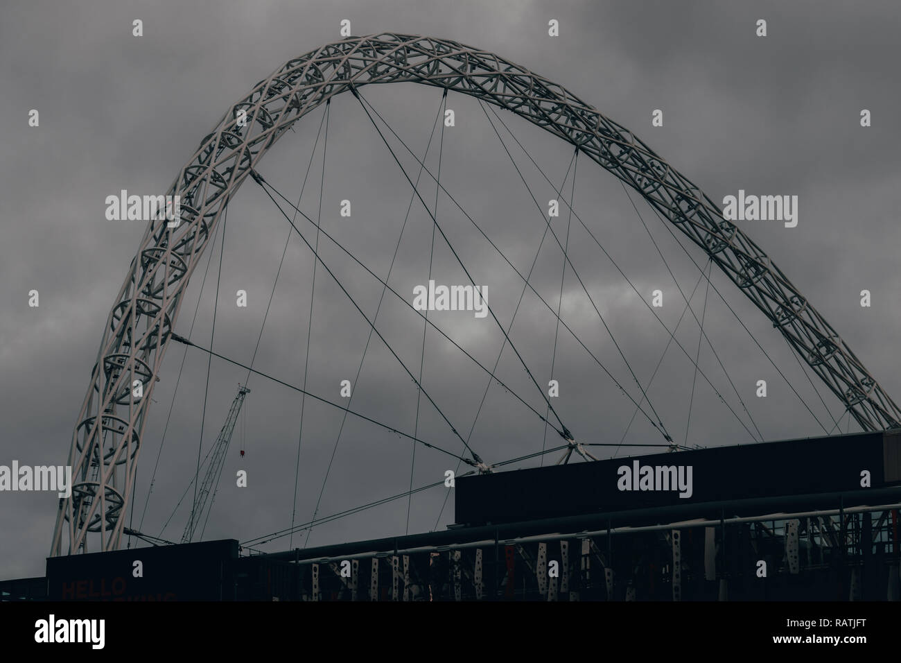 London football stadium arch architecture hi-res stock photography and ...