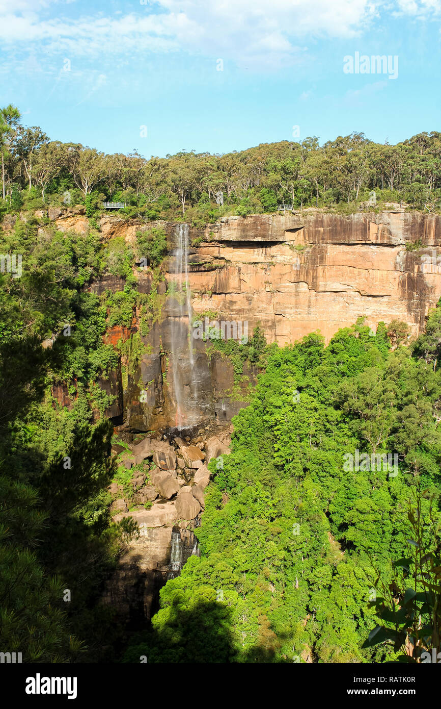 Australian Fitzroy Falls in Morton National Park near Sydney during ...