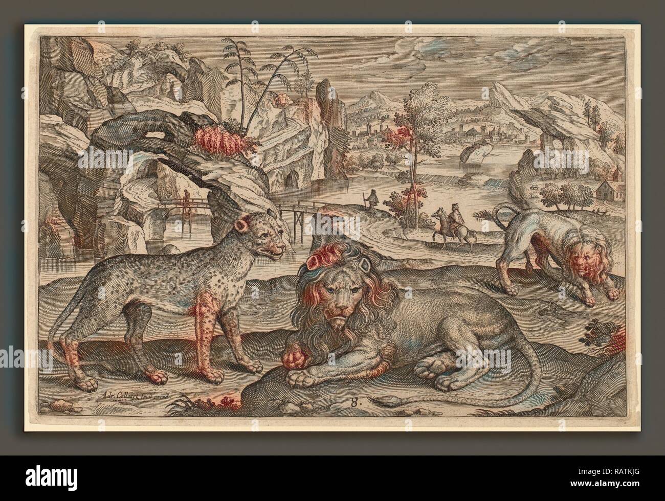 Adriaen Collaert (Flemish, c. 1560 - 1618), Animalium Quadrupedum ...