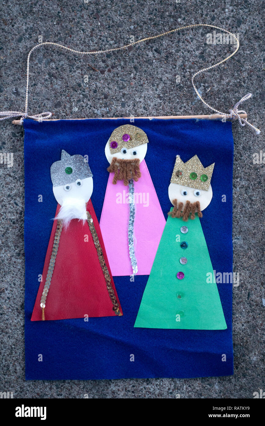 Child Three Kings High Resolution Stock Photography and Images - Alamy