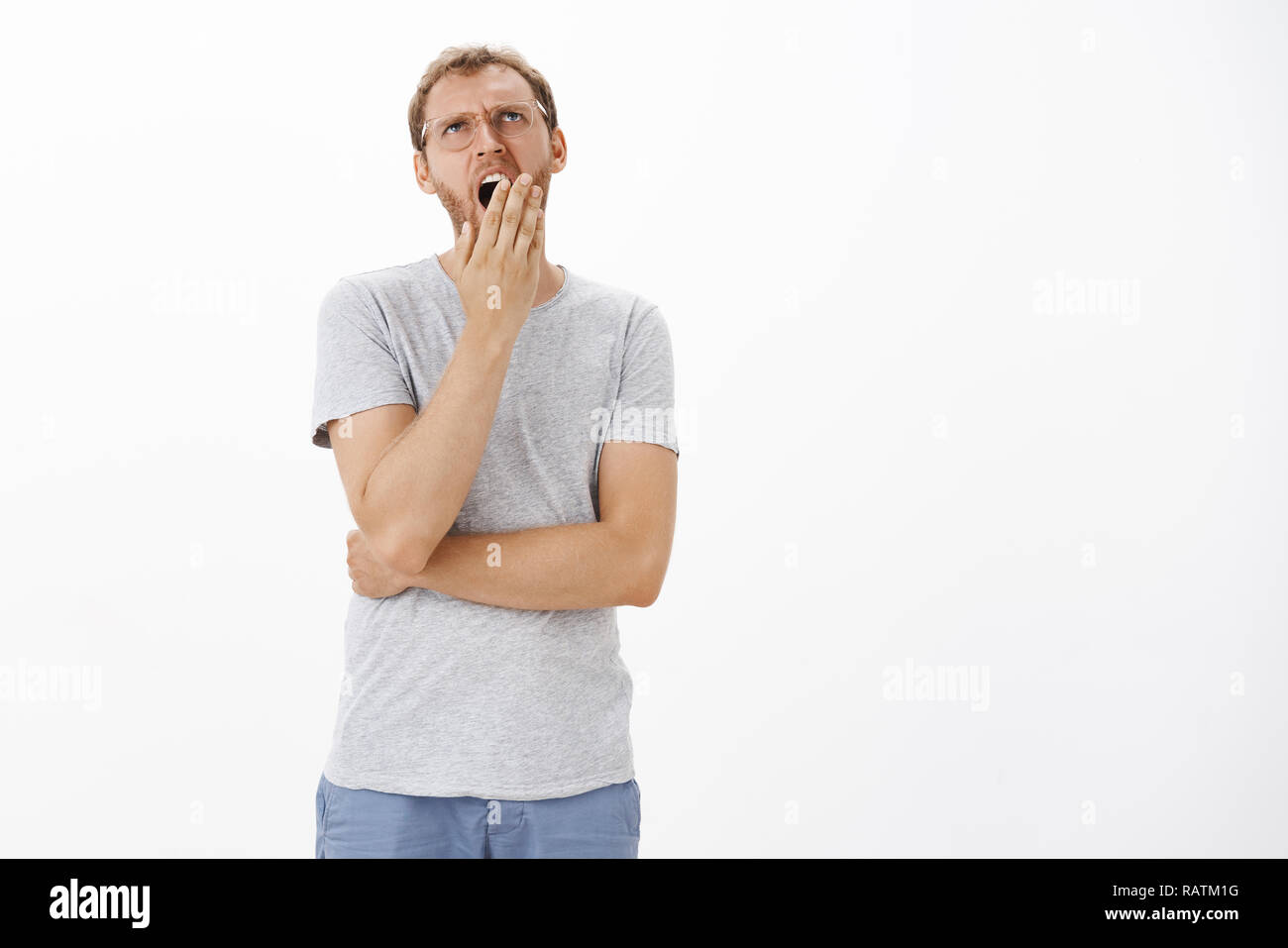 Bored expression meeting hi-res stock photography and images - Alamy