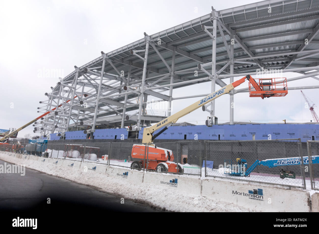 Allianz field st paul stadium hi-res stock photography and images - Alamy