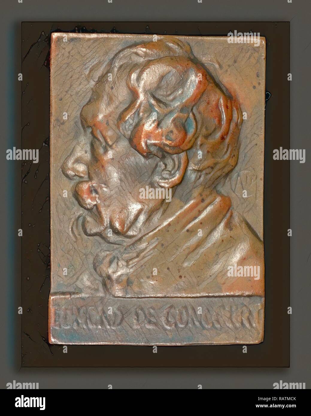 Alexandre Charpentier, Edmond de Goncourt, 1822-1896, Writer and Critic ...