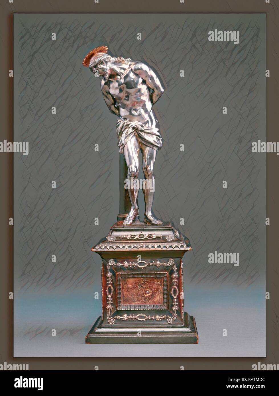 Alessandro Algardi, Christ at the Column, Italian, 1598 - 1654, model c ...