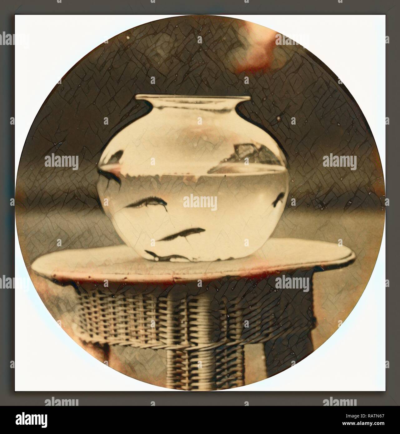 American 19th Century, Untitled (Fishbowl), c. 1888, gelatin silver ...