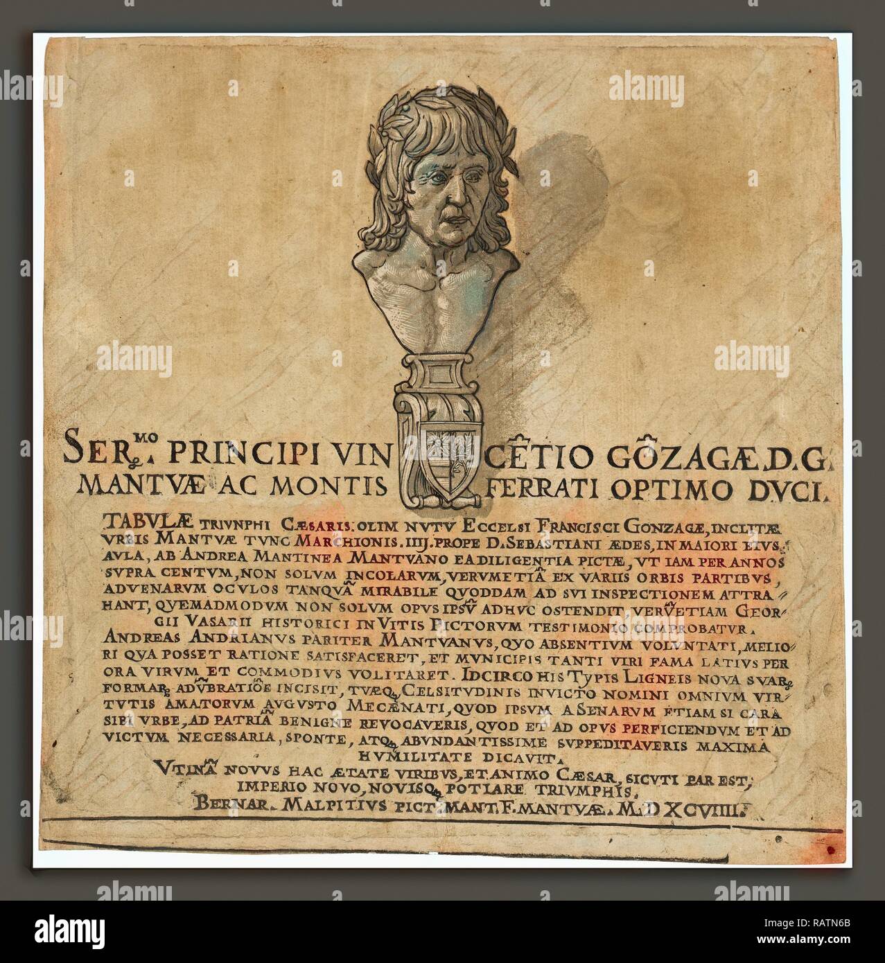 Andrea Andreani after Andrea Mantegna, The Triumph of Julius Caesar ...