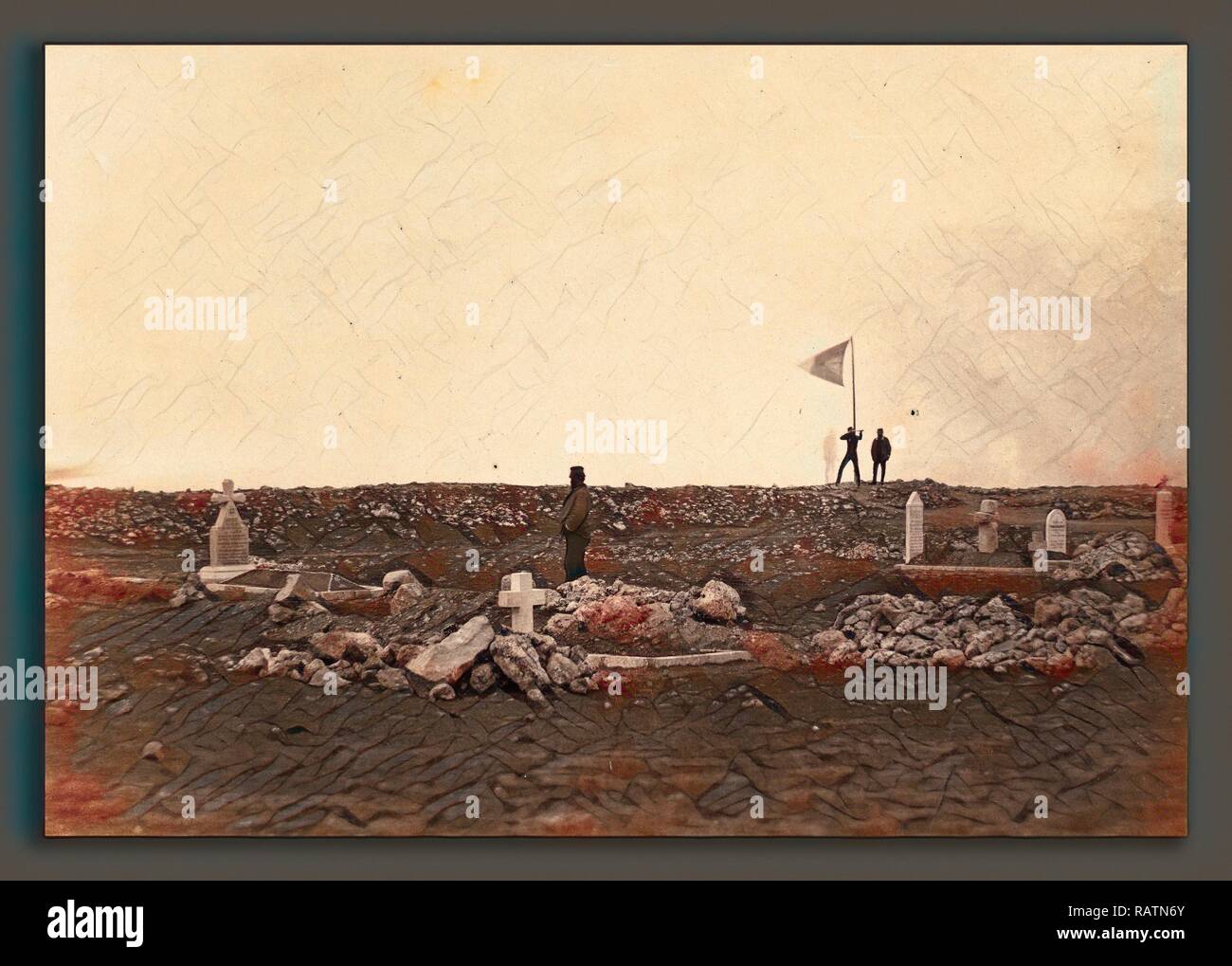 Roger Fenton, Cemetery, Cathcart's Hill, British, 1819 - 1869, 1855 ...