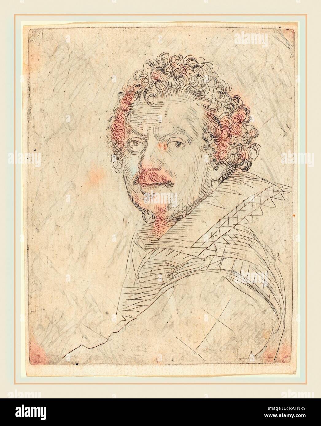 Ottavio Leoni, Italian (c. 1578-1630), A Man with a Moustache and ...