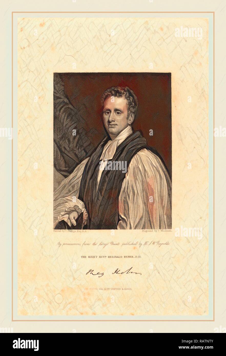 Thomas Woolnoth after Thomas Phillips, British (1785-1857), Rev ...