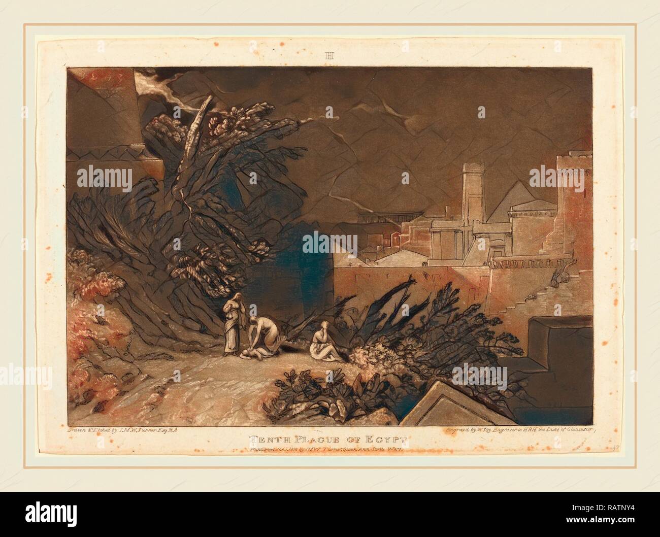 Joseph Mallord William Turner and William Say, British (1768-1834 ...