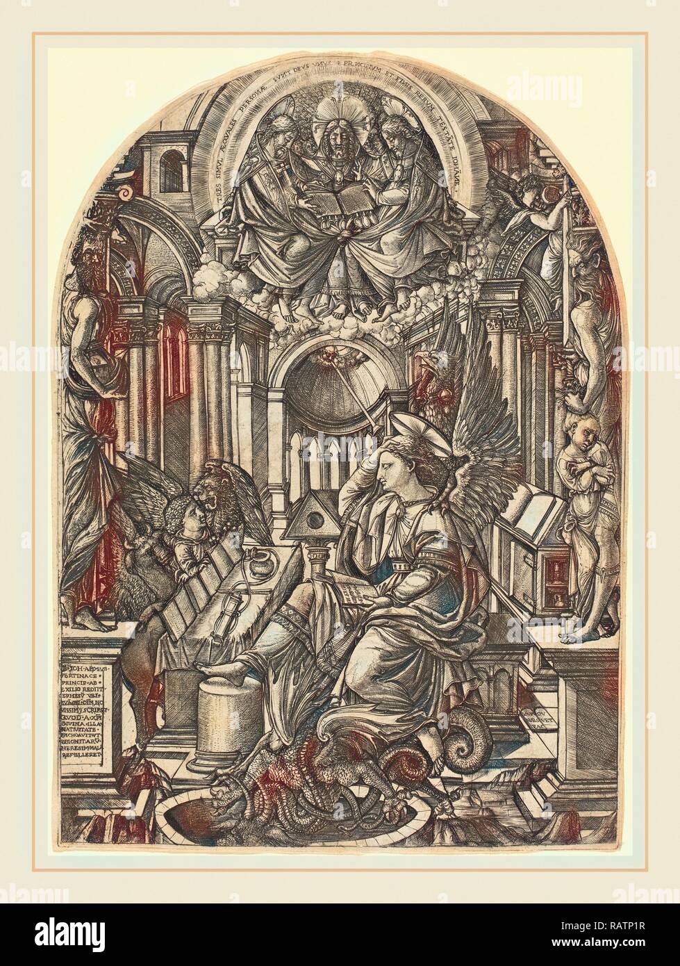 Jean Duvet, French (1485-c. 1570), The Revelation of Saint John the ...