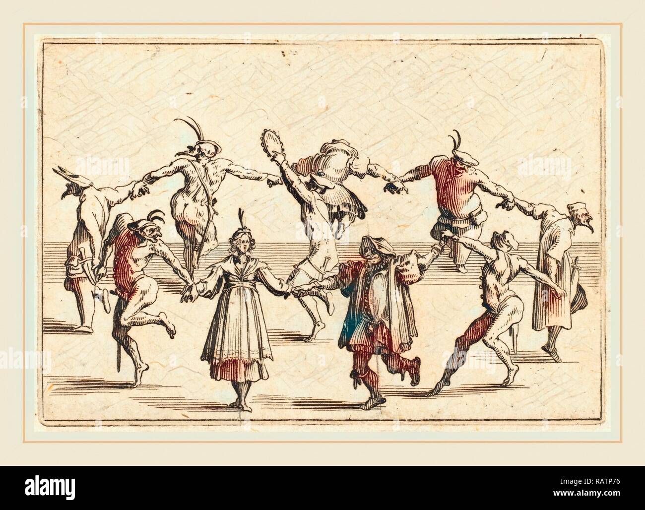 Jacques Callot, French (1592-1635), The Dance, c. 1622, etching ...