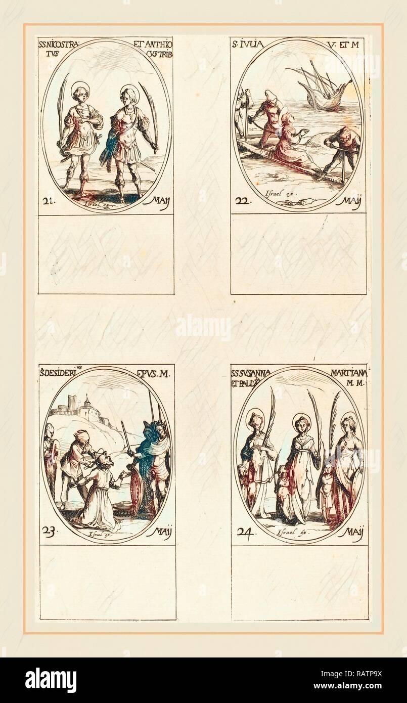 Jacques Callot, French (1592-1635), Sts. Nicostratus and Anthiocus, St ...