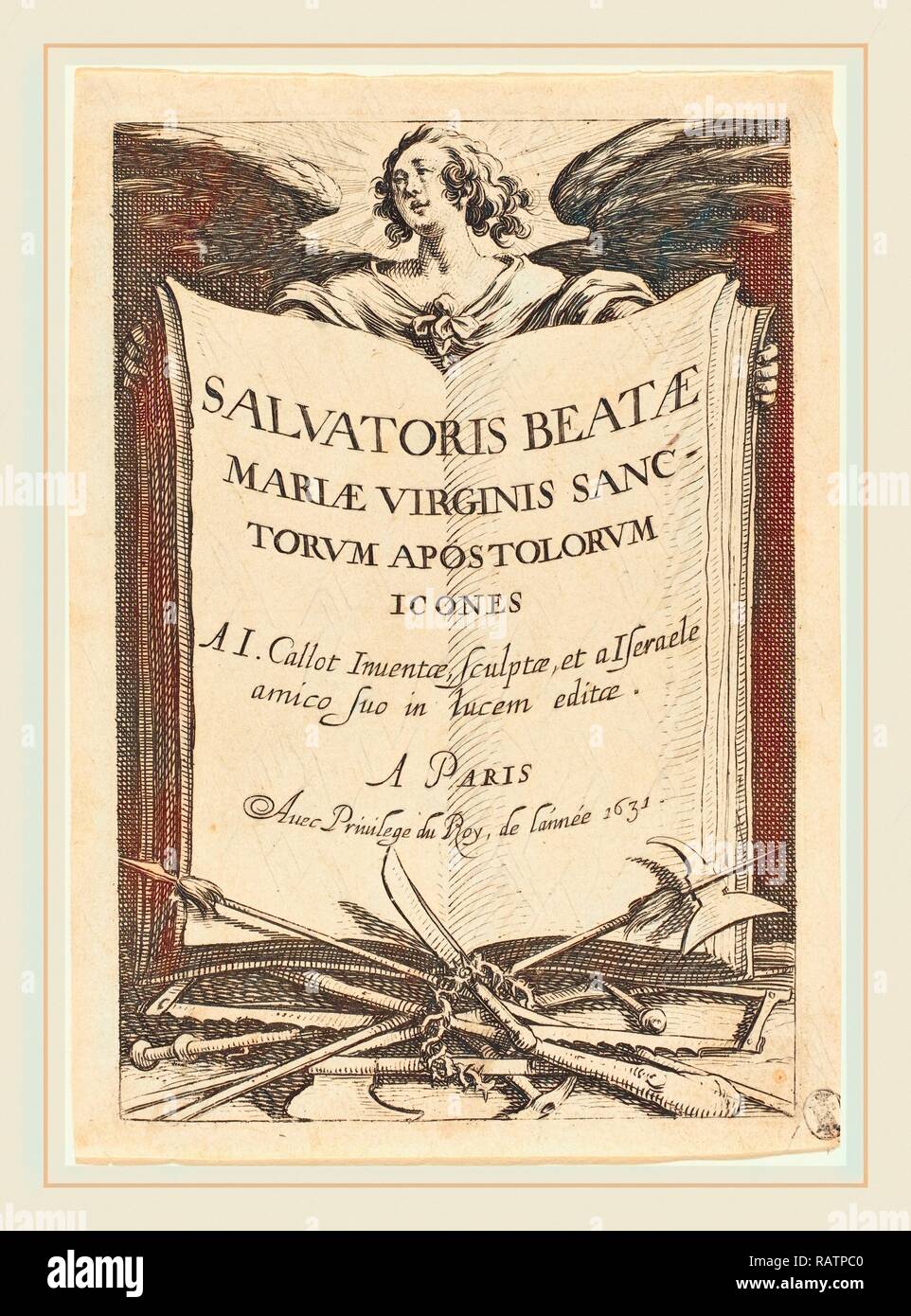 Jacques Callot, French (1592-1635), Frontispiece for 'The Large ...