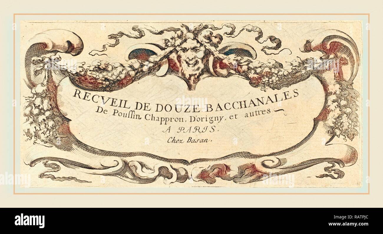 Nicolas Cochin, French (1610-1686), Frontispiece, 1650s, etching with ...