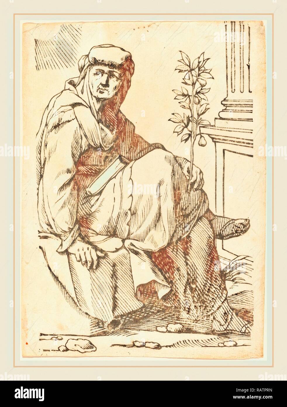 Jacques Stella, French (1596-1657), Sibylla Hellespontina, 1625 ...