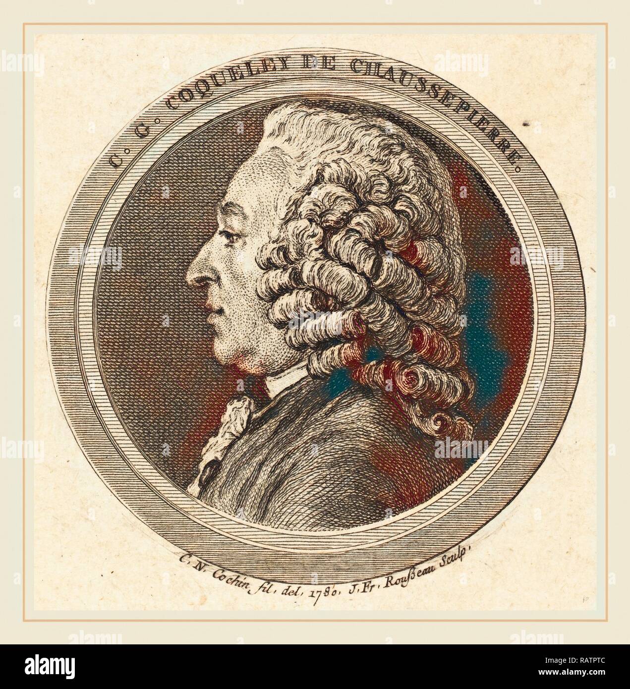 Jean Francois Rousseau after Charles-Nicolas Cochin II, French (born c ...