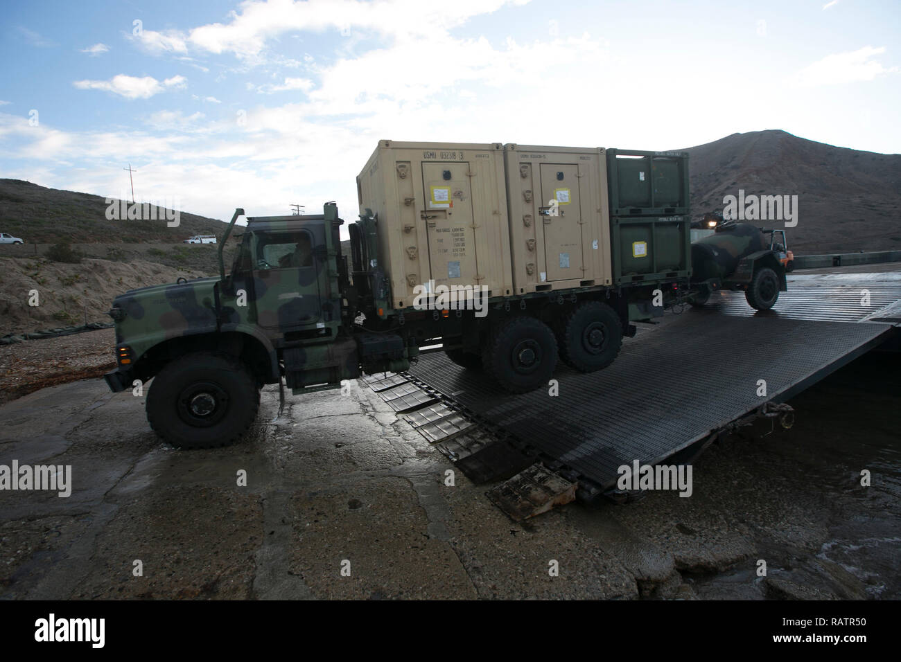 CATALINA ISLAND, Calif. – Marines with Marine Wing Support Squadron ...