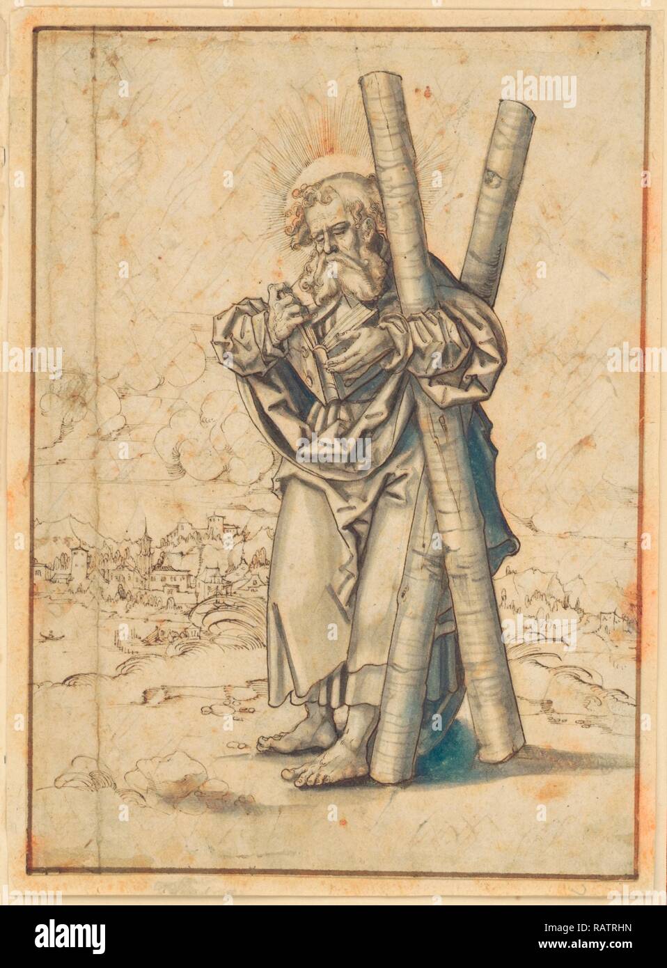 Saint Andrew, Master H.B., German, active early 16th century, Germany ...