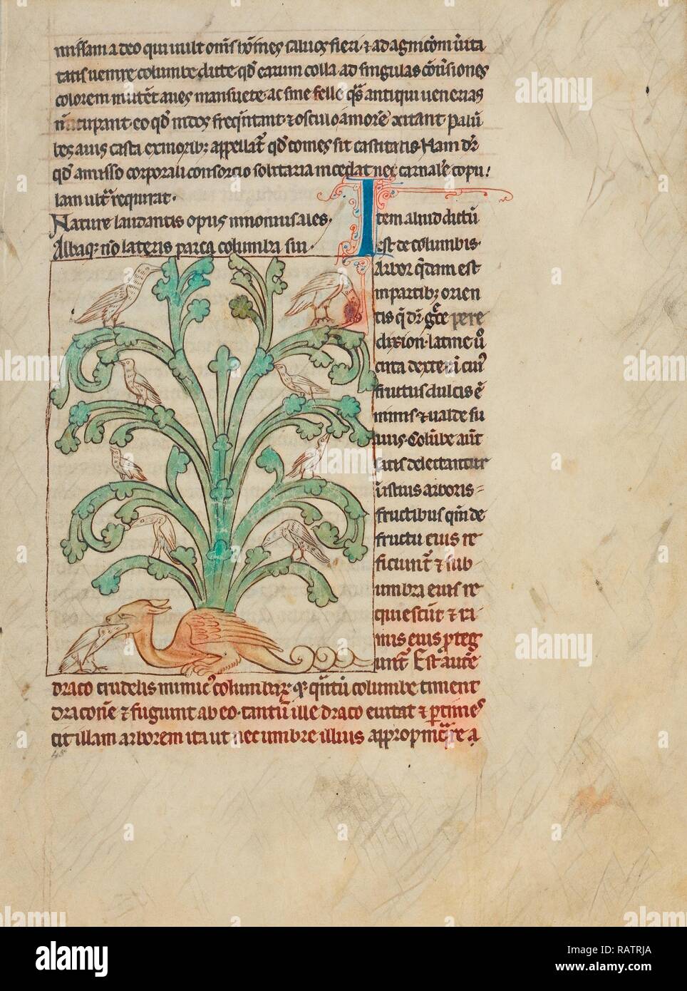 A Peridexion, Unknown, England, Europe, about 1250 - 1260, Pen-and-ink ...