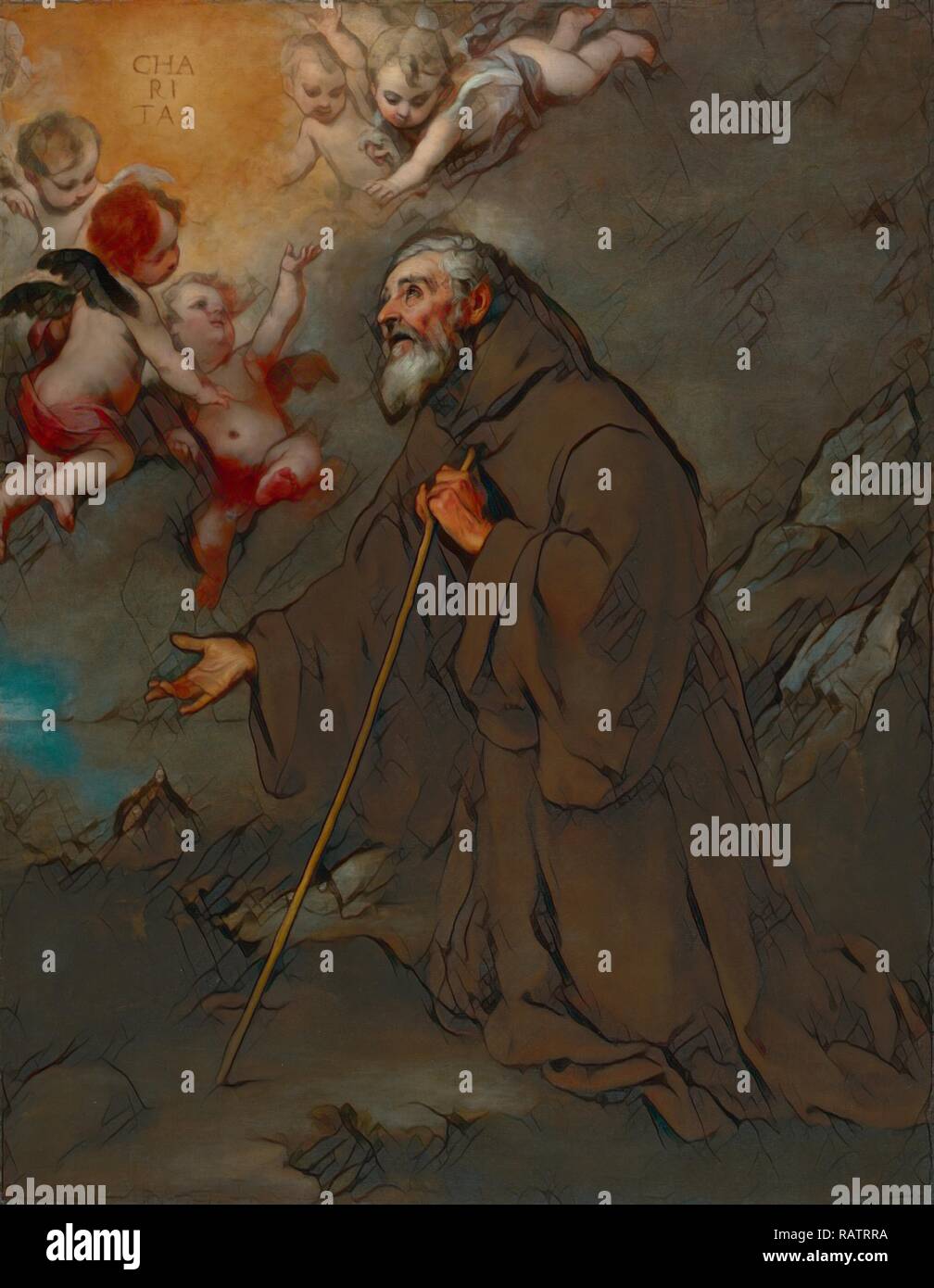The Vision of Saint Francis of Paola, Bartolomé Esteban Murillo ...