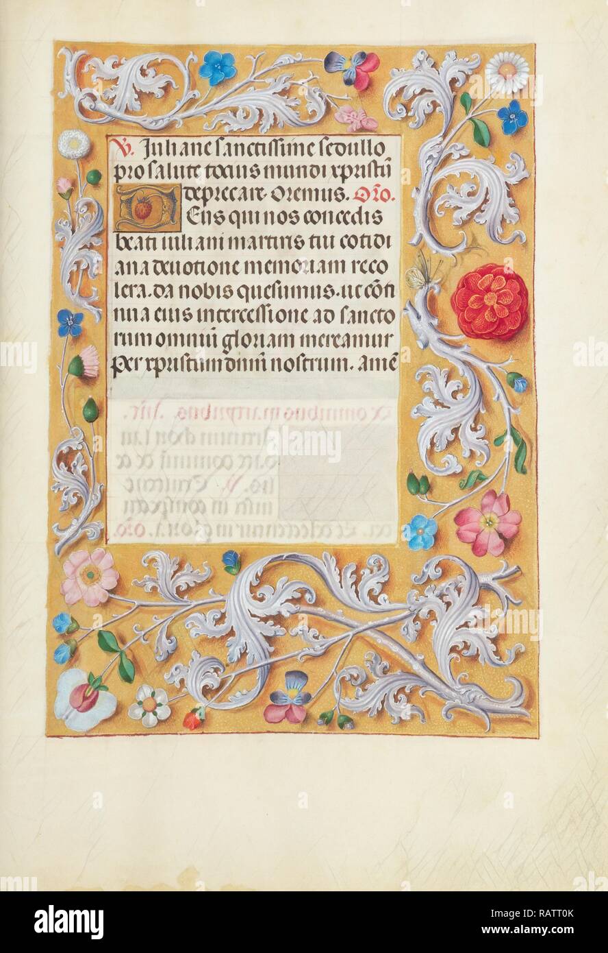 Decorated Text Page, Unknown, Bruges, Belgium, Europe, about 1510 ...