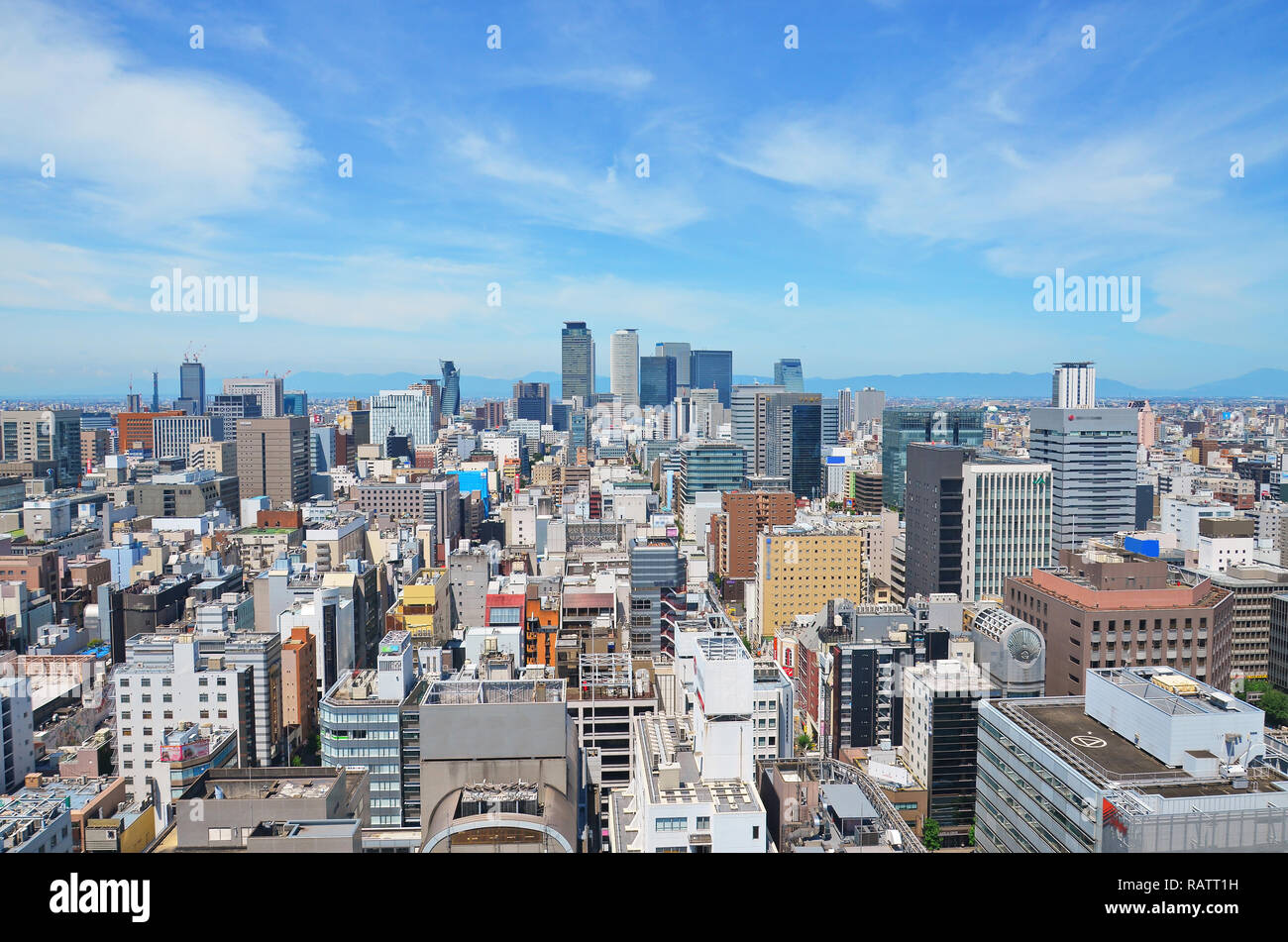 cityscape of nagoya japan Stock Photo - Alamy